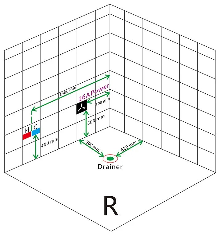 BPS-koupelny Hydromasážní vana HYD-NO-VE761R 180x120 PRAVÁ s ohřevem vody