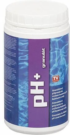 Bazénový pH plus granulát 1 kg Clean Pool