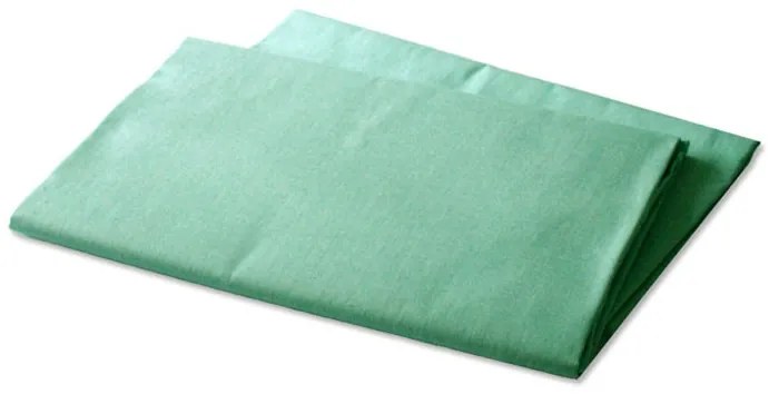 Vesna | Prostěradlo bavlna plátno zelené 140x230 cm