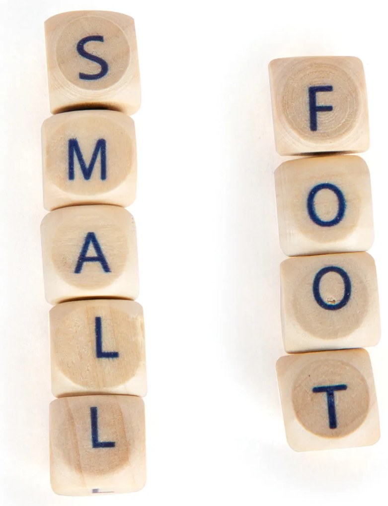 small foot dřevěná hra Tvoření s písmenky