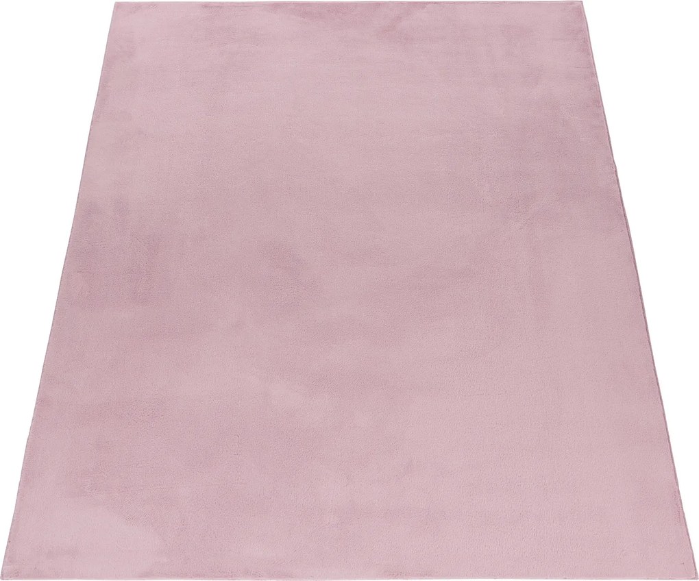 Ayyildiz, Běhoun Pouffy 5100 Rose, 80x250, růžová, obývací pokoj