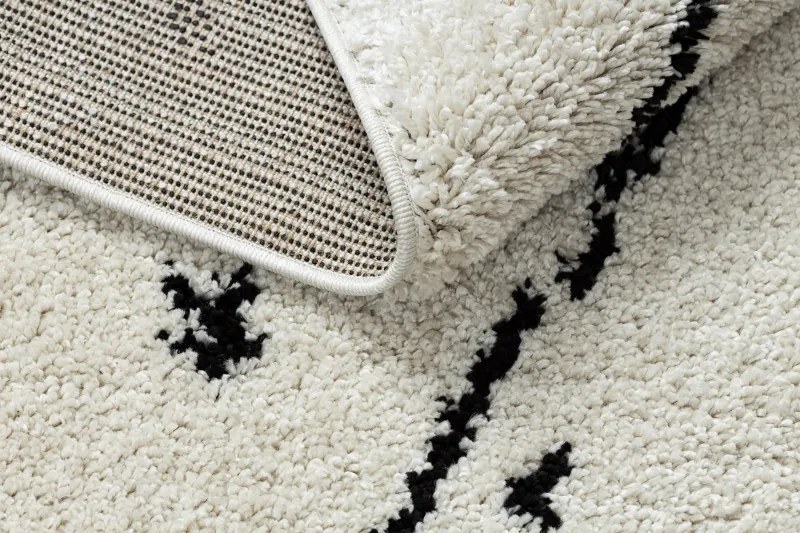 Dywany Łuszczów, Kusový koberec Berber Tetuan B751 cream, 120x170, bílá, ložnice