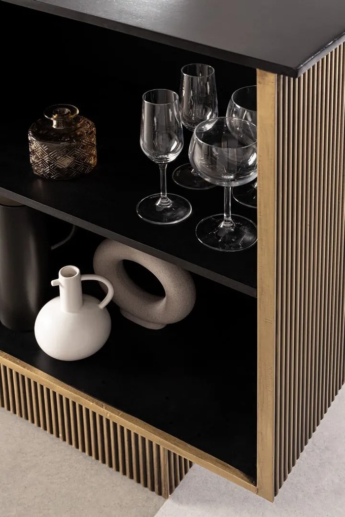 BIZZOTTO barový kabinet VIRAT 160x40 cm 0746964