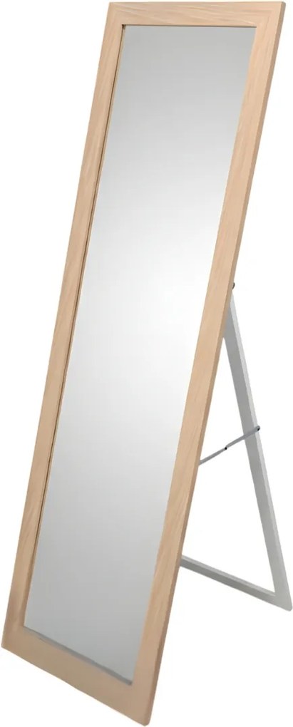 Stojací zrcadlo HAVLYS hnědé, 127 x 37 cm