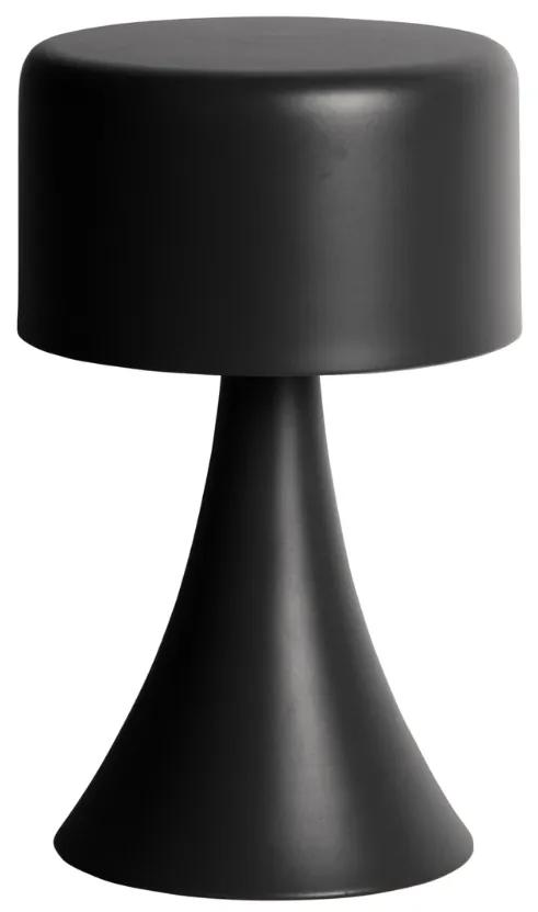 OnaDnes -20% Time for home Černá kovová stolní LED lampa Reno