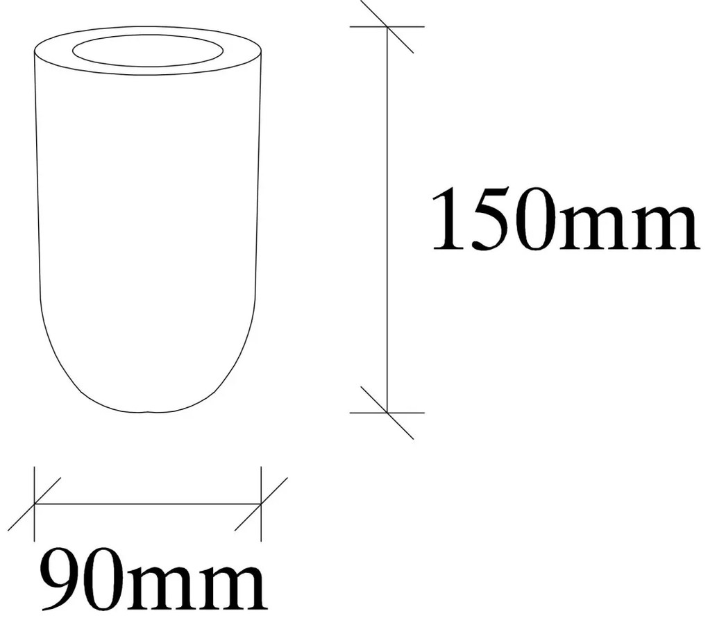 Stolní lampa Kavuk Egg hnědá