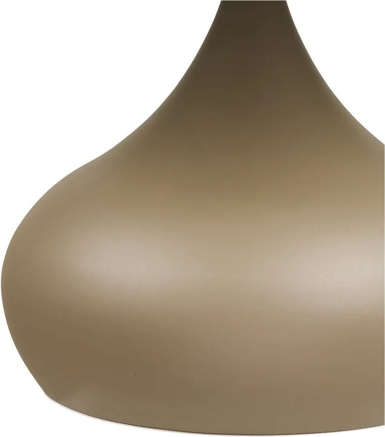 Khaki kulatý konferenční stolek se skleněnou deskou ø 70 cm Pienza – House Nordic