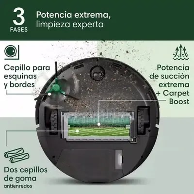 iRobot Roomba Max 705 Vac + AutoEmpty dock černá / Robotický vysavač /