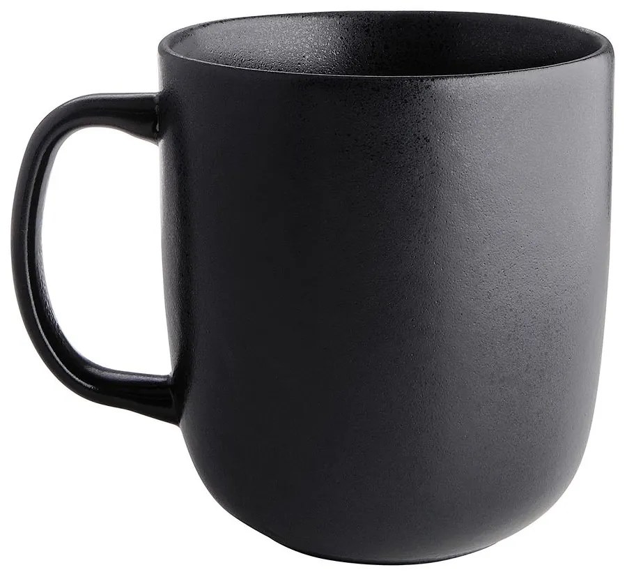 CASA NOVA Hrnek s ouškem 400 ml - černá