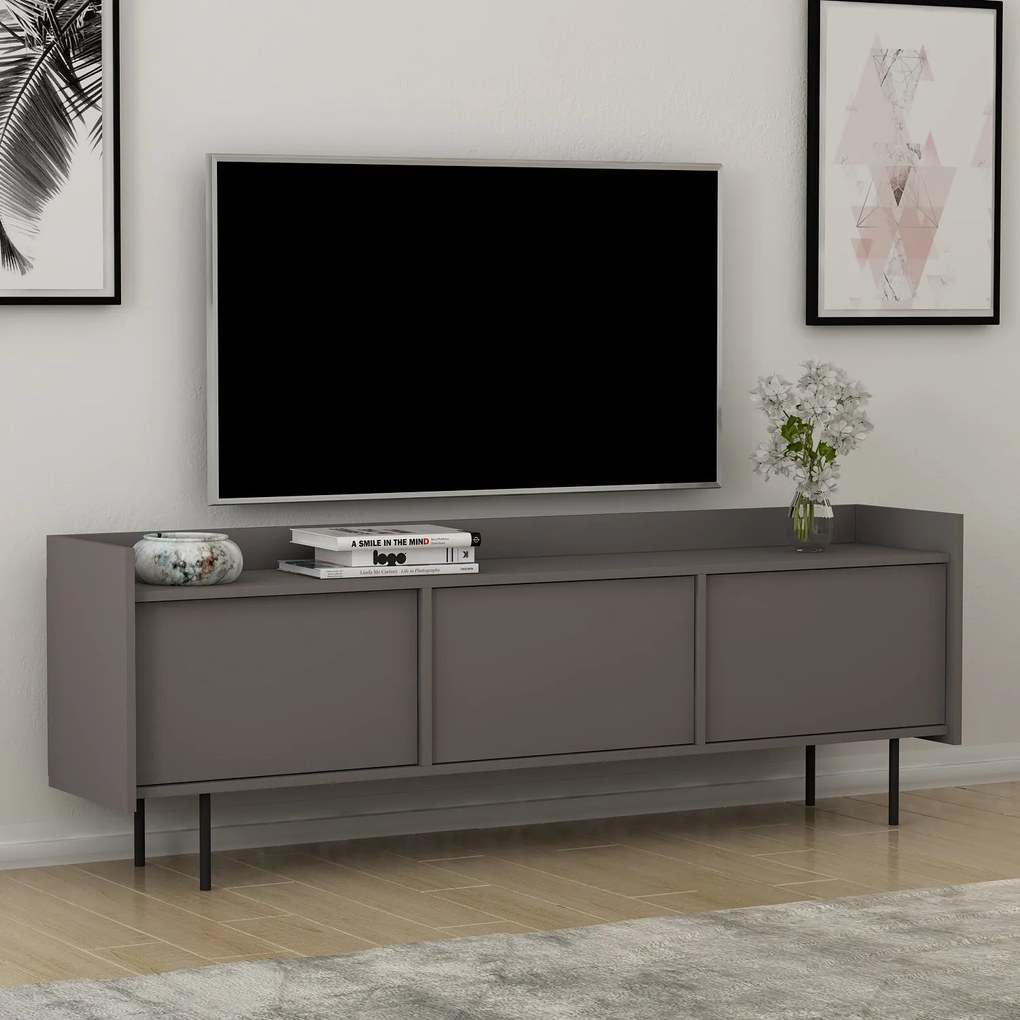 Kalune design TV stolek ATLAS hnědý