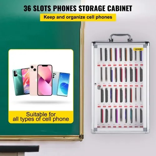 Úložná skříňka na mobilní telefon, 36 slotů