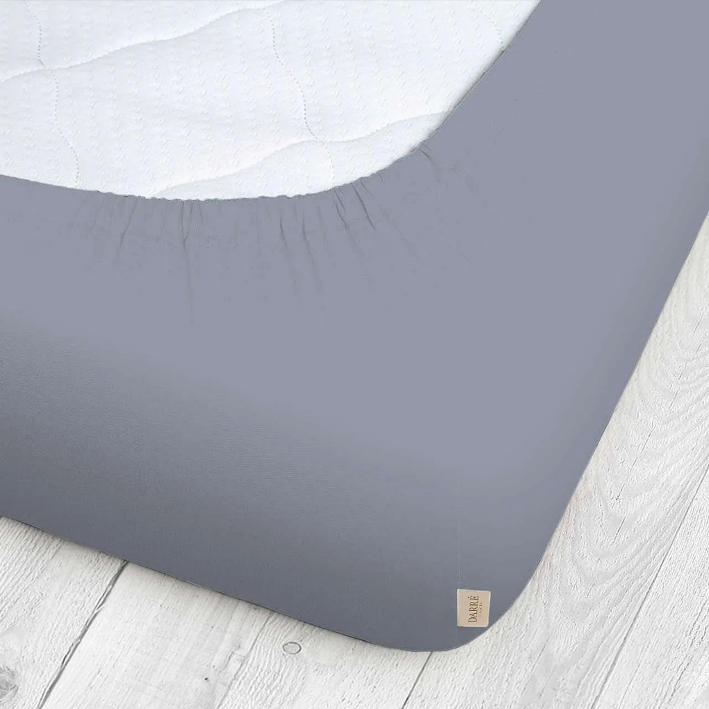 Jersey prostěradlo - new collection levandulově šedé na výšku matrace do 20 cm Velikost: 90 x 200