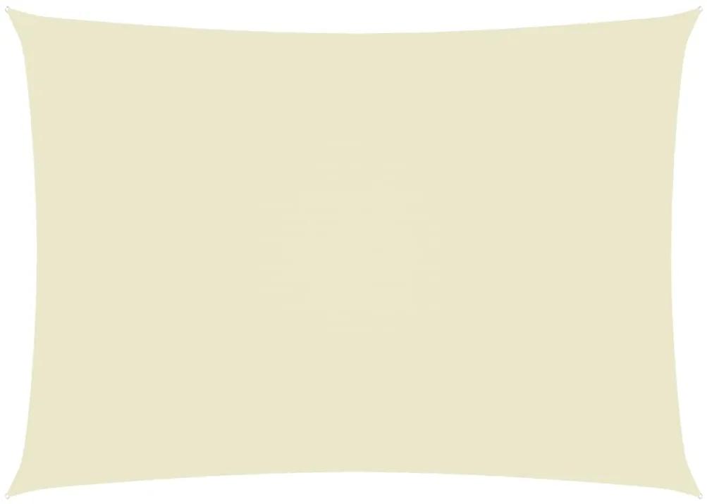 Stínící plachta oxfordská látka obdélníková 2 x 4,5 m krémová - Default Title