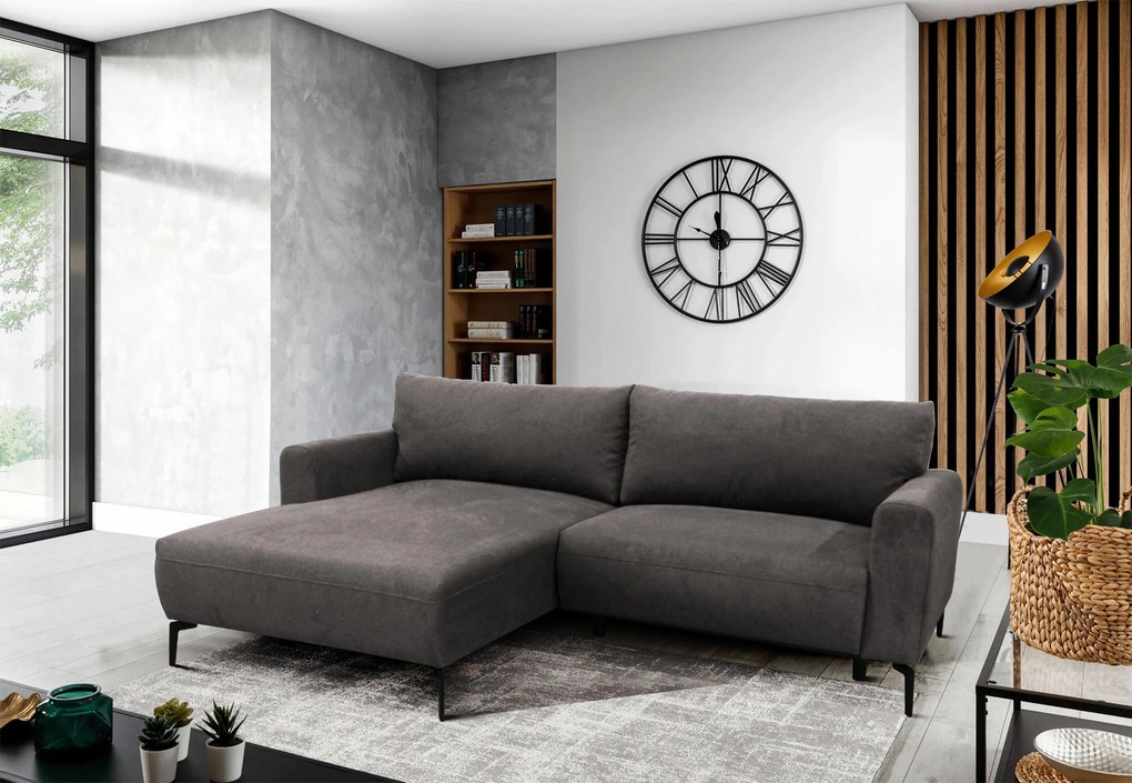 XXXLutz ROHOVÁ SEDAČKA, textil, hnědá MID.YOU - Sedací soupravy - 001574005606