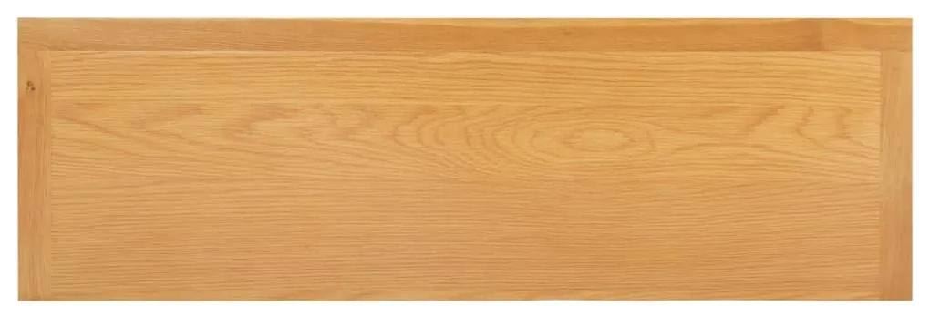 Komoda Leyton se zásuvkami - masivní dubové dřevo | 105x33,5x73 cm