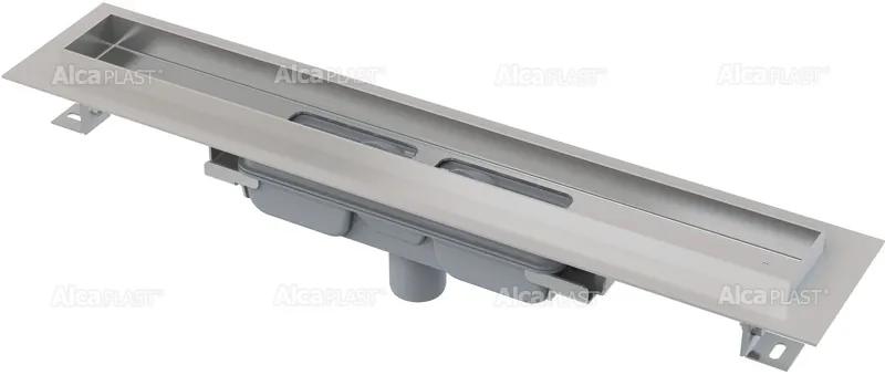 ALCAPLAST Professional Low podlahový žlab s okrajem pro plný rošt APZ1106-1150