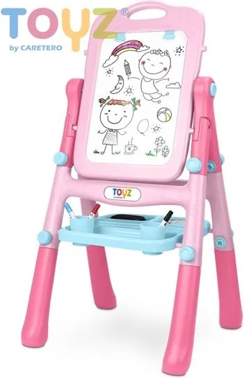 TOYZ | Nezařazeno | Oboustranná edukační tabule Toyz pink | Růžová |