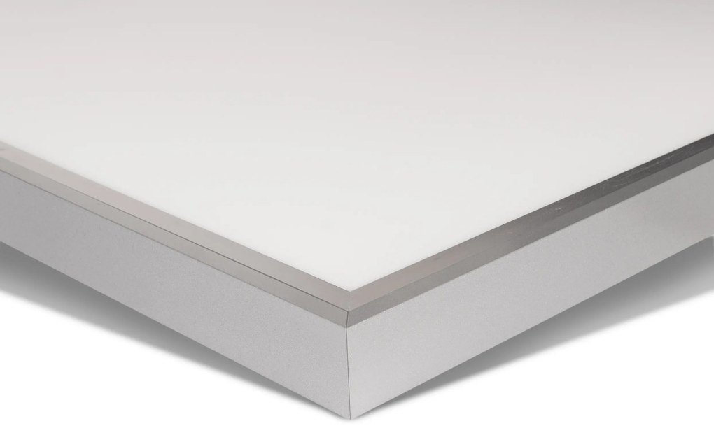 LED Solution Stříbrný přisazený LED panel s rámečkem 300 x 300mm 18W Premium Denní bílá 191069_191019