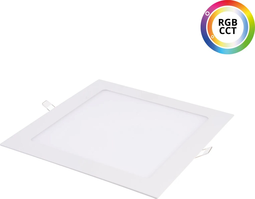 T-LED 102335 LED panel 24V 18W RGBCCT 24HW18 čtverec RGBCCT