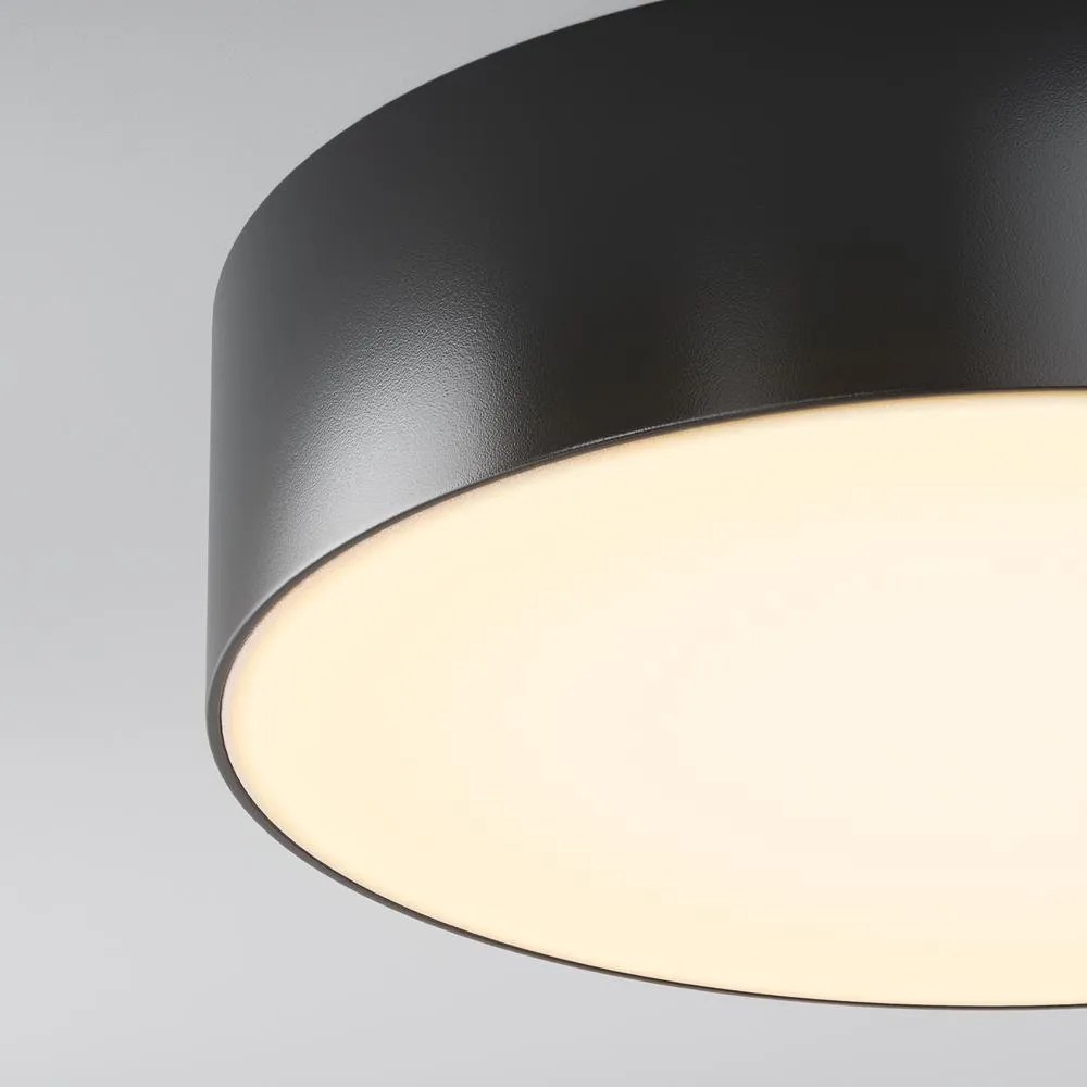 M O431CL-L30B3K Stropní svítidlo Zon IP65 3000K 30W 2200lm černý hliník teplá bílá - MAYTONI