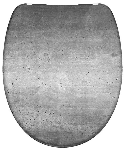 Eisl Sanitär WC prkénko Duroplast Soft Close Industrial Grey 82155