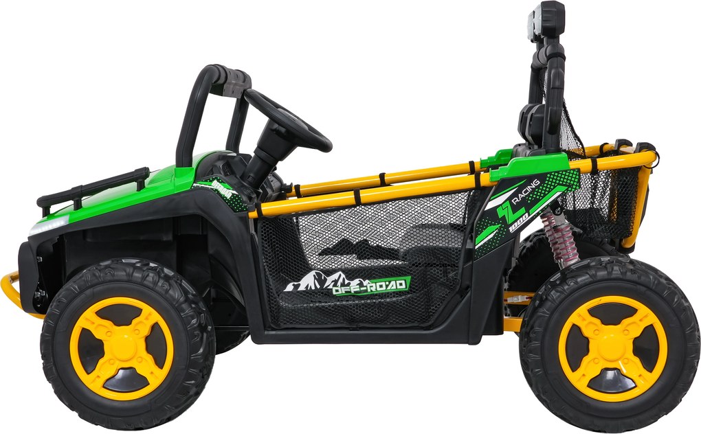 Ramiz Elektrická bugina UTV SPEED pro děti zelená