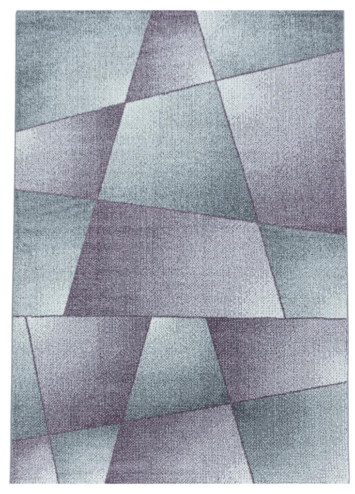 Ayyildiz Kusový koberec RIO 4603, Lila Rozměr koberce: 80 x 250 cm
