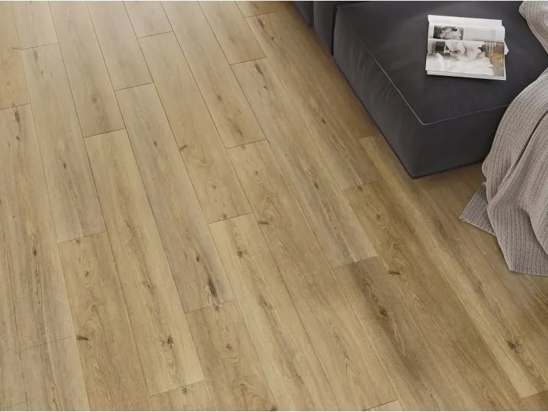 Mexen Sanford vinylové panely 1240 x 182 mm SPC 6,5 mm, podklad IXPE 1,5 mm, 4 V-drážka, Dub - F1059-1240-182-505-4V1-01