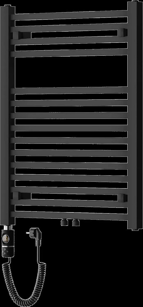 Mexen Pluton, elektrické topné těleso 800x600 mm + topná tyč 600 W, černá, W106-0800-600-2600-70