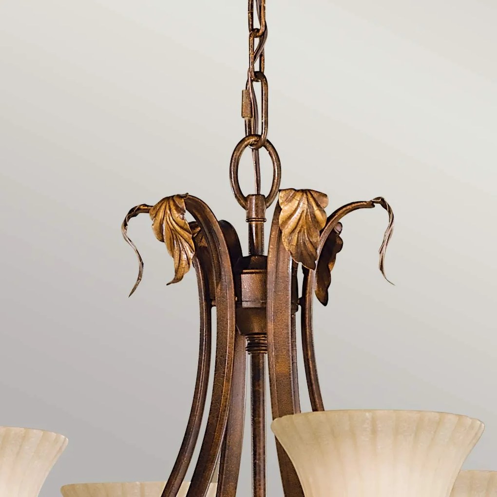 Elstead SONOMA VALLEY 6 luxusní rustikální lustr Ø73 cm 6x E27