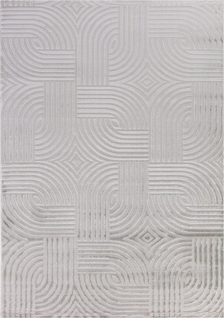 Ayyildiz, Kusový koberec Sahara 1112 Silver, 240x340, šedá, obývací pokoj