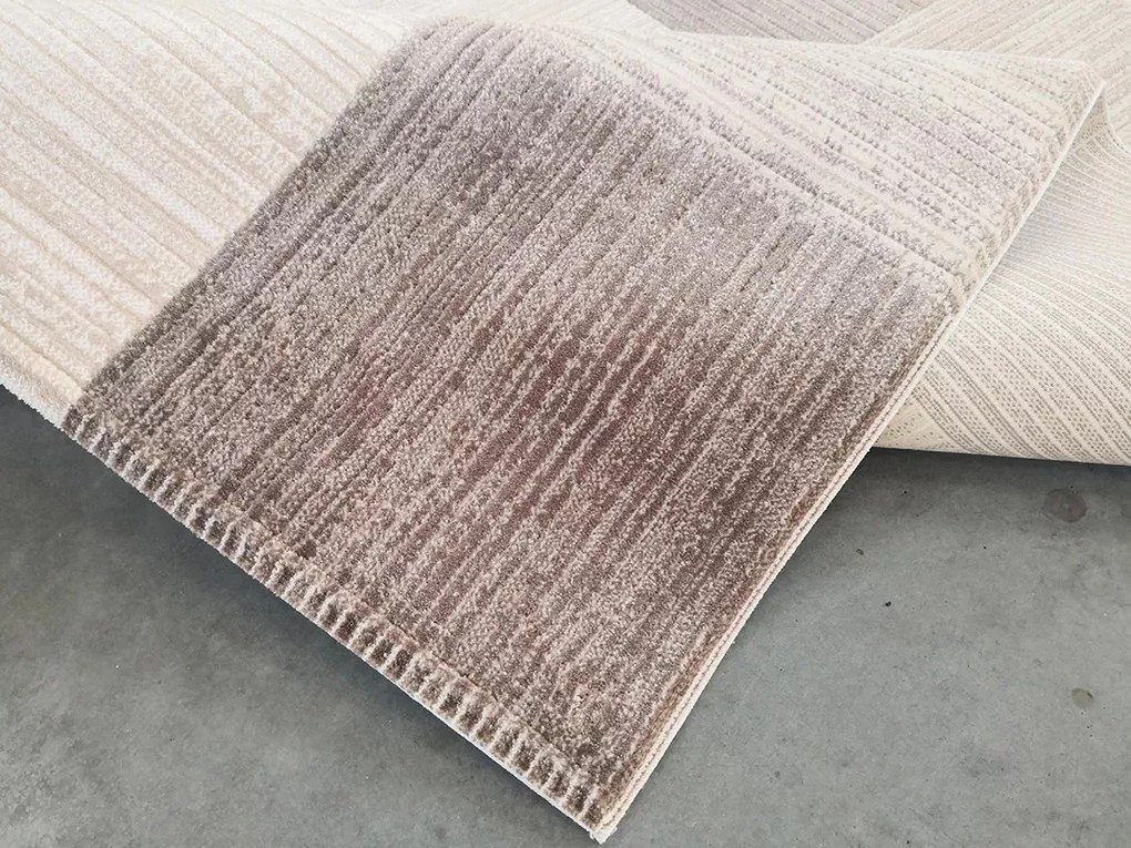 Berfin Dywany, Kusový koberec Vals 8002 Beige, 80x150, béžová, ložnice
