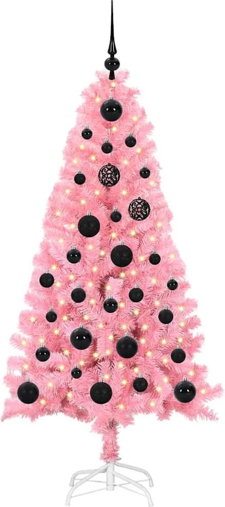 Vánoční stromeček Růžová 150 cm PVC 3396417