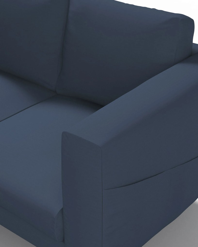 Potah na pohovku IKEA Norsborg 2-místná barva tmavě modrá