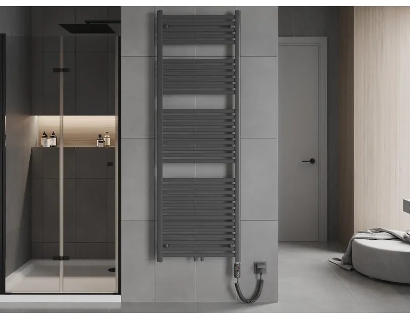 Mexen Hades, elektrické topné těleso 1800 x 600 mm, 900 W, antracitová, W104-1800-600-2900-66