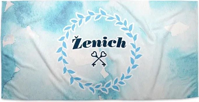 Sablio Ručník Ženich - 70x140 cm
