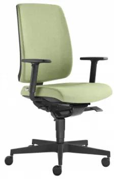 LD seating Kancelářská židle LEAF 500-SY bez područek Mechanika bez posuvu sedáku Hlavová opěrka bez hlavové opěrky SY - synchronní mechanismus GALERIE - Čalounění LD seating LÁTKY 1 / DINO, ERA, ONE 2021
