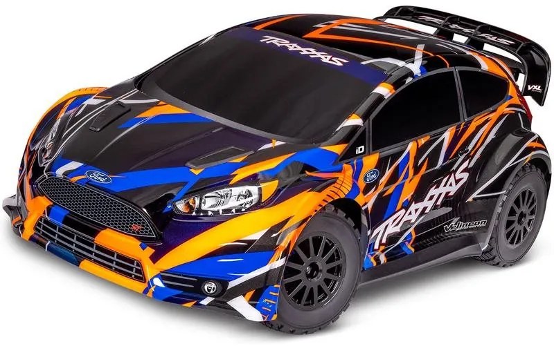 Traxxas ford fiesta st rally 1:10 vxl rtr oranžová