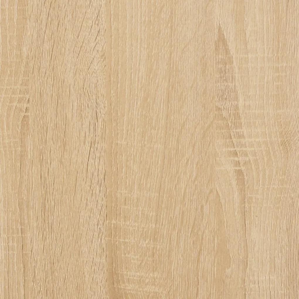 vidaXL Příborníky 2 ks 40 x 35 x 70 cm kompozitní dřevo [831043] Barva: bílá s vysokým leskem