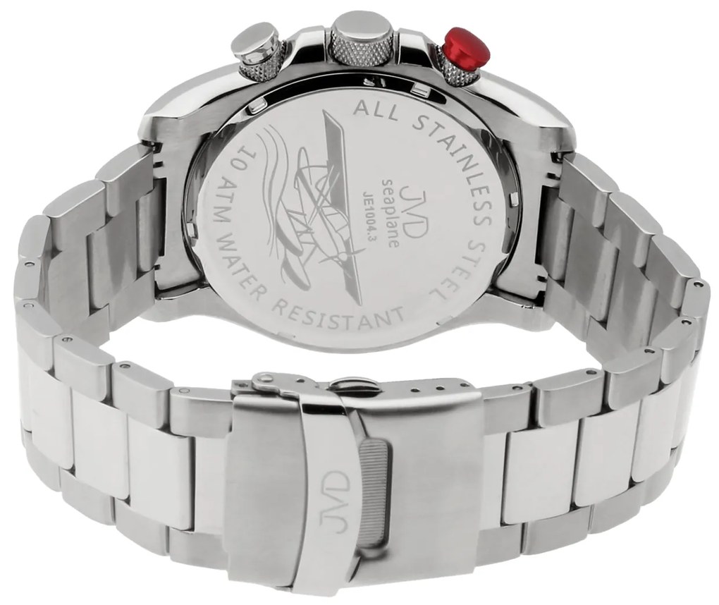 Pánské vodotěsné náramkové hodinky JVD JE1004.3 - chronograf 10ATM