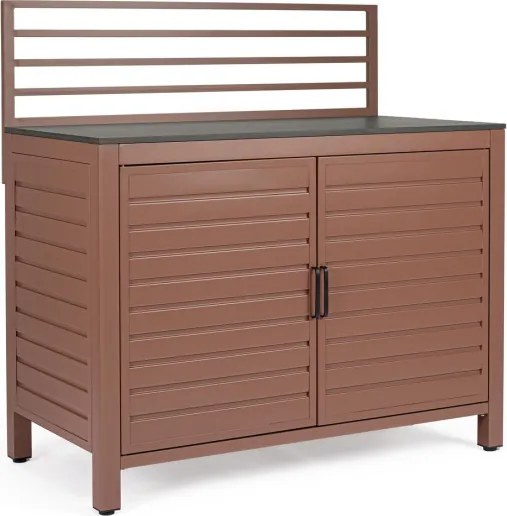 BIZZOTTO Modul zahradní kuchyňské linky ARIA terakota 120x62 cm 0790379