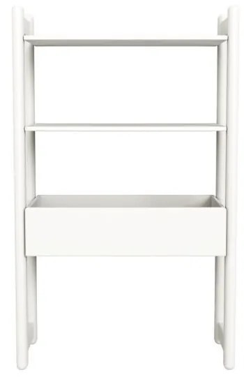 Bílý dětský organizér Flexa Shelfie, výška 131.6 cm