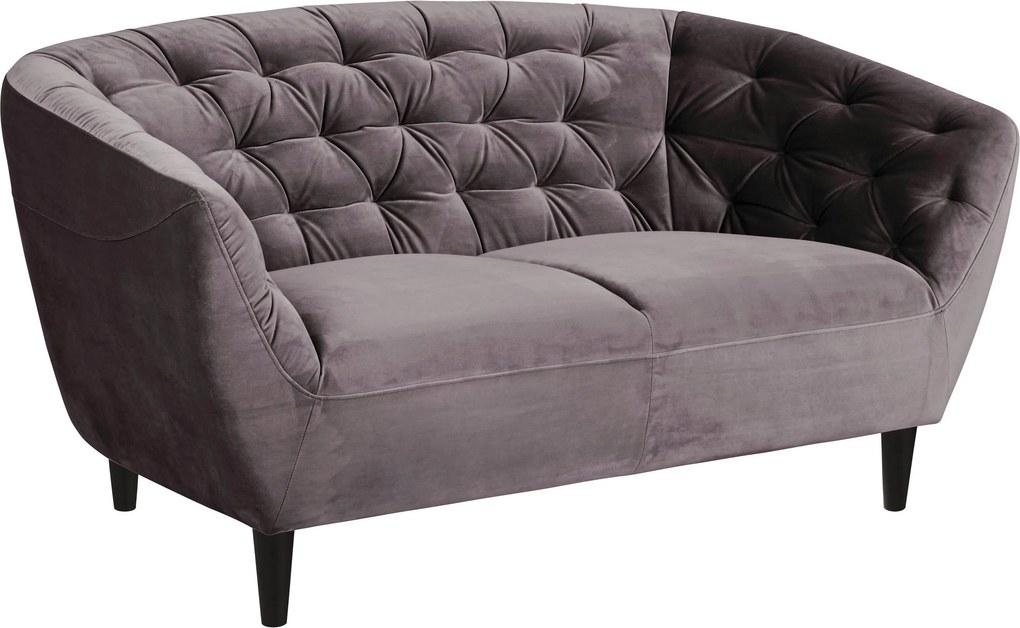 XXXLutz POHOVKA CHESTERFIELD, textil, tmavě šedá Ambia Home - Pohovky - 001749019312