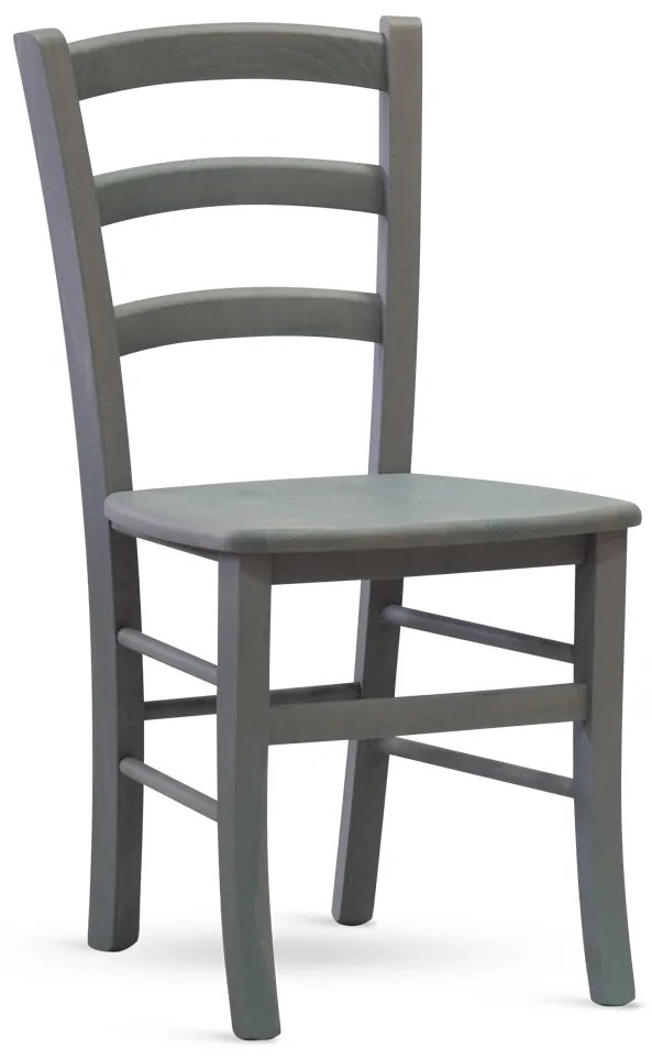 Stima Židle PAYSANE COLOR s masivním sedákem černá (lak)