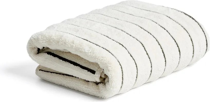 Zelený/béžový froté bavlněný ručník 50x90 cm Dorane – Kave Home