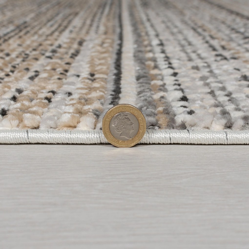 Flair Rugs, Běhoun Santiago Camino Natural, 66x300, béžová, ložnice
