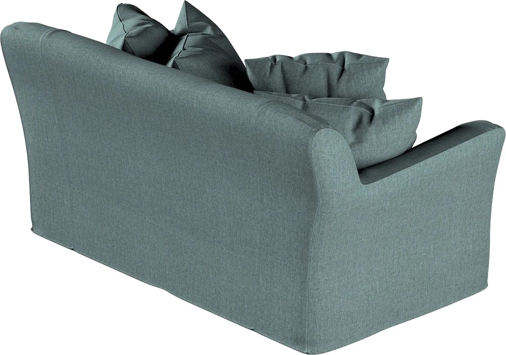 Potah na pohovku IKEA Tomelilla 2-místná nerozkládací barva modrá látka pletený vzor