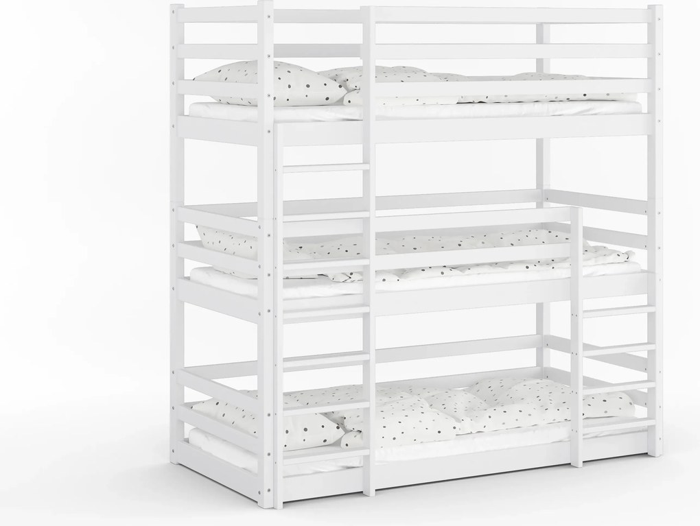 Rkids | Patrová postel Treko Bílá Biano.cz