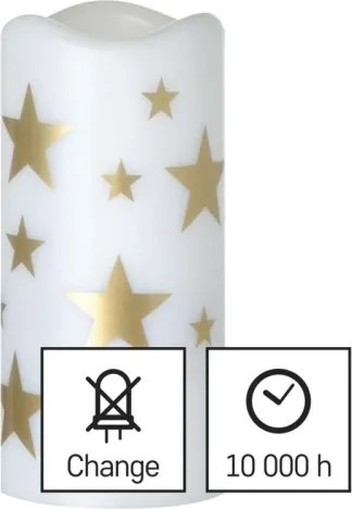 LED vánoční projektor EMOS DCPW03 ZY2309 hvězdičky vnitřní použití 3xAAA nebo USB