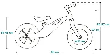 Lionelo - Odrážedlo BART AIR fialová/růžová